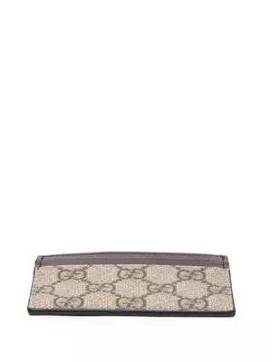 Gucci 2000-2015 Gg Supreme Card Holder - Neutrals