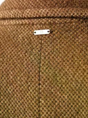FRACOMINA Double-breasted Textured-finish Coat