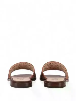 TOD'S Perforated Leather Sandals