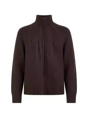 Michael Kors Ribbed-knit Raglan-sleeve Sweater