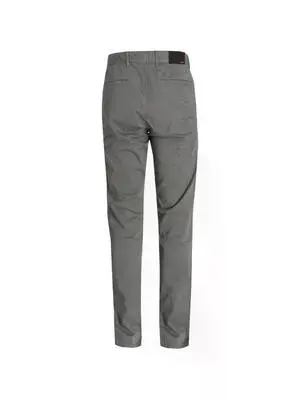 BOSS Logo-patch Chino Trousers - Grey