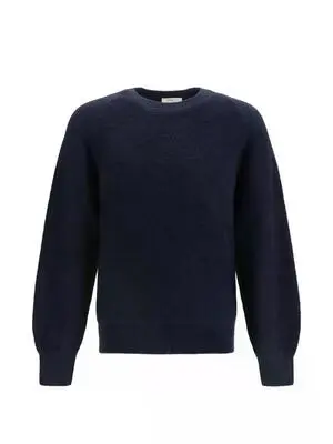 PIACENZA CASHMERE 1733 Crew-neck Ribbed-trim Sweater