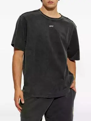 Off-White Logo-print Cotton T-shirt
