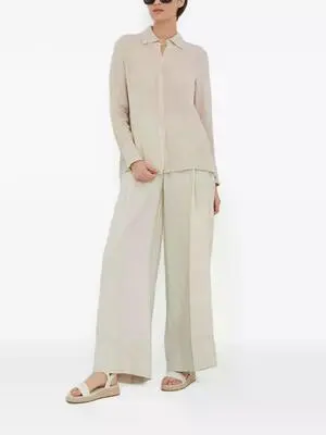 BENETTON Elasticated-waist Palazzo Pants