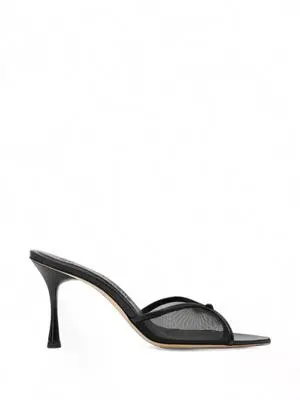 Studio Amelia Jacques Mesh-panel Sandals - Black