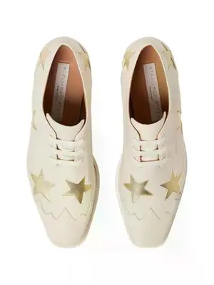 Stella McCartney Metallic Star Elyse Platform Shoes