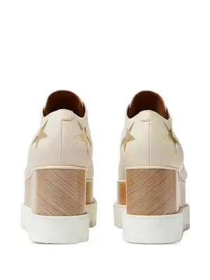 Stella McCartney Metallic Star Elyse Platform Shoes