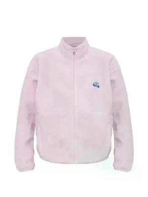 American Vintage Hoktown Fleece Zip-up Jacket - Pink