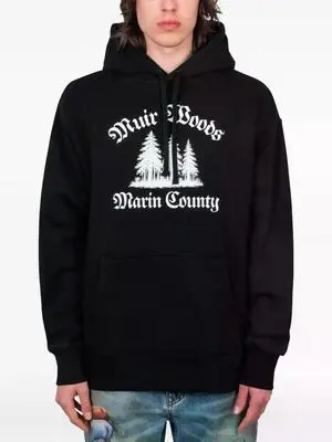 AFIELD OUT Muir Woods Graphic Hoodie - Black