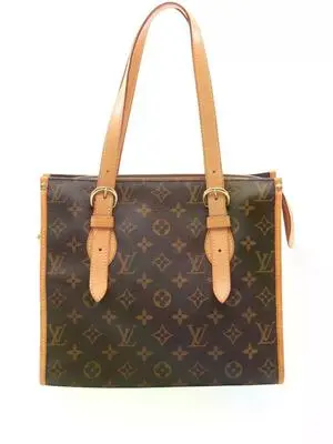 LOUIS VUITTON 2009 Monogram Popincourt Haut Shoulder Bag - Brown
