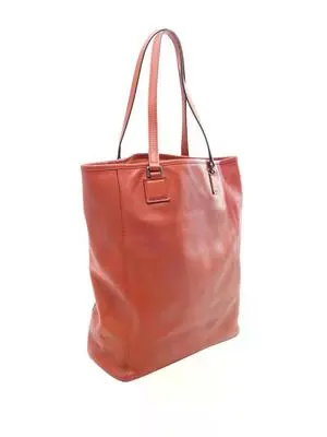 Loewe 2010-2026 Leather Tote Bag - Red