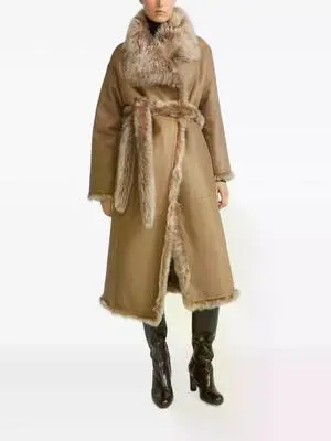 YVES SALOMON Reversible Shearling Coat