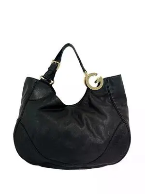 Gucci 2000-2015 Guccissima Trimmed Charlotte Tote Bag - Black