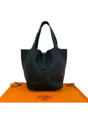 Hermès Clemence Picotin Lock 22 Handbag