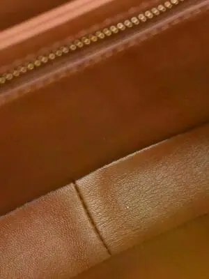 Celine Canvas And Calfskin Triomphe Crossbody Bag - Neutrals