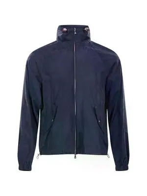 Brunello Cucinelli High-neck Raglan-sleeve Jacket - Blue