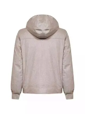 Brunello Cucinelli Hooded Wool Jacket