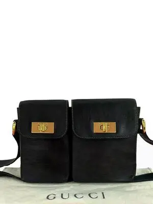 Gucci 20th Century Calfskin Turn Lock Cross Body Bag