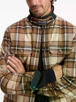 Woolrich Alaskan Check-print Shirt Jacket