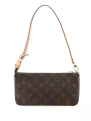 LOUIS VUITTON 2021-2026 Monogram Pochette Accessoires Shoulder Bag - Brown