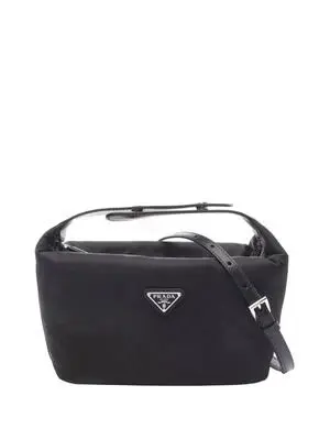 Prada 2013-2026 Re Nylon Cherie Satchel - Black