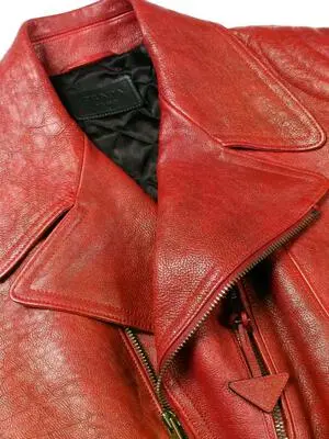Prada 2010s Leather Jacket