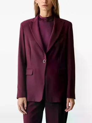 FRACOMINA Single-breasted Blazer - Red