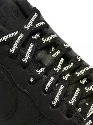 Nike X Supreme Air Force 1 Low Sneakers - Black