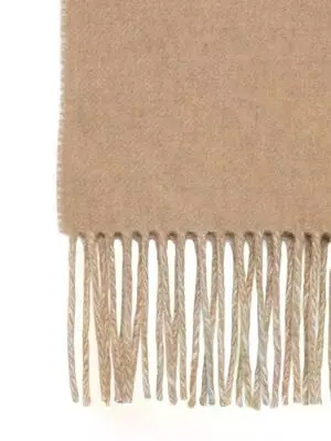 Jacquemus Logo-intarsia Fringed Scarf