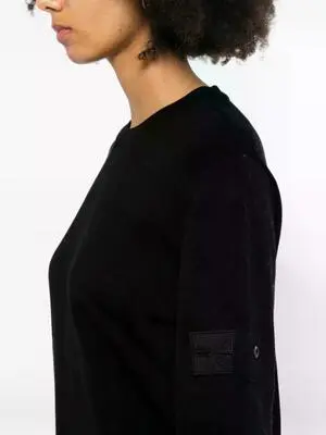 Stone Island Shadow Project Logo Patched Sweater