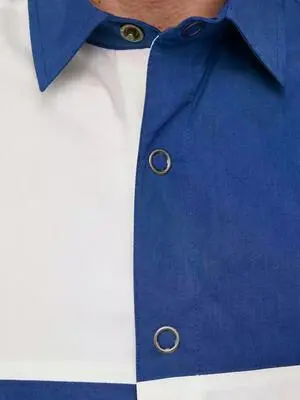 BENETTON Checked-pattern Buttoned Shirt
