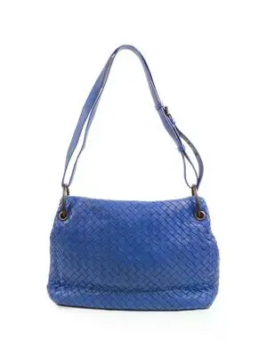 Bottega Veneta Intrecciato Lambskin Shoulder Bag