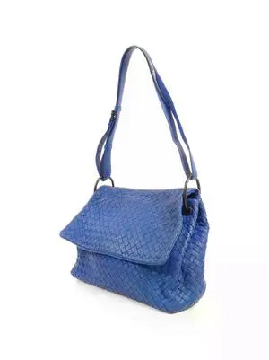 Bottega Veneta Intrecciato Lambskin Shoulder Bag