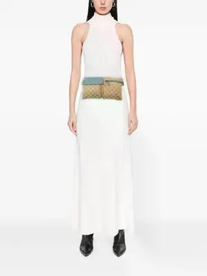 Gucci 2000-2015 Gg Canvas Web Double Pocket Belt Bag