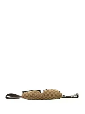 Gucci 2000-2015 Gg Canvas Double Pocket Belt Bag