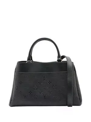 LOUIS VUITTON 2021-2026 Monogram Empreinte Avenue Satchel - Black