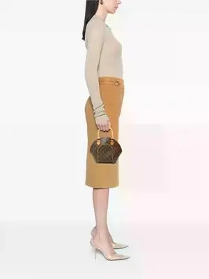 LOUIS VUITTON 1997 Monogram Ellipse Pm Handbag