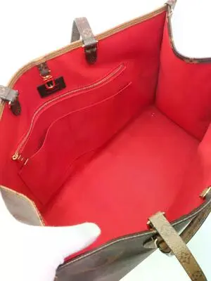 LOUIS VUITTON 2019 Monogram Reverse Giant Onthego Gm Satchel