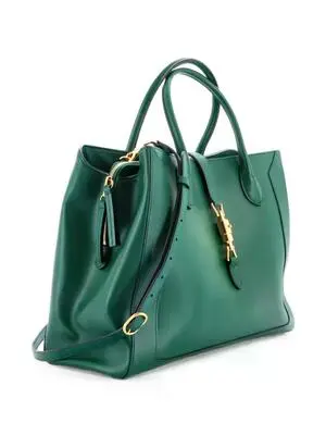 Gucci Jackie 1961 Leather Large Tote Bag