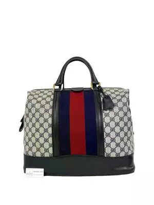 Gucci 20th Century Gg Supreme Web Handbag - Neutrals
