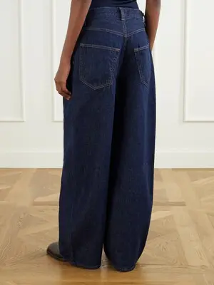AGOLDE Rounded Baggy Regenerative Cotton Mid-rise Wide-leg Jeans