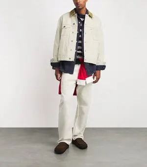 JW Anderson Corduroy Collar Denim Jacket