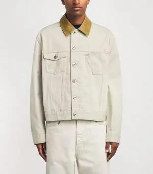 JW Anderson Corduroy Collar Denim Jacket