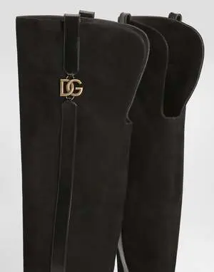 Dolce & Gabbana Knee High Riding Boots