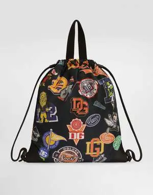 Dolce & Gabbana Printed Nylon Backpack