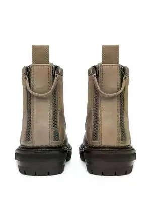 BUTTERO® Lace-up Leather Boots