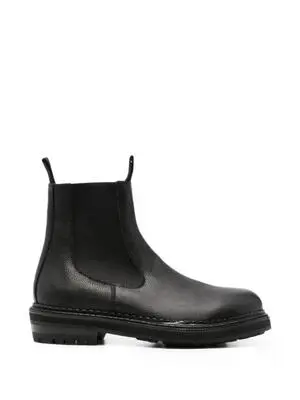 BUTTERO® Fiorentina Leather Chelsea Boots - Black