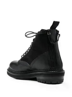 BUTTERO® Panelled Lace-up Boots