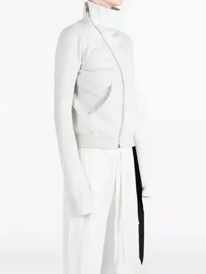 Rick Owens Asymmetric-zip Sweatshirt