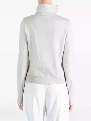 Rick Owens Asymmetric-zip Sweatshirt